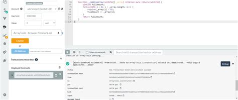 Array Tool Smartcontract On Xinfin Xdc Network Dev Community