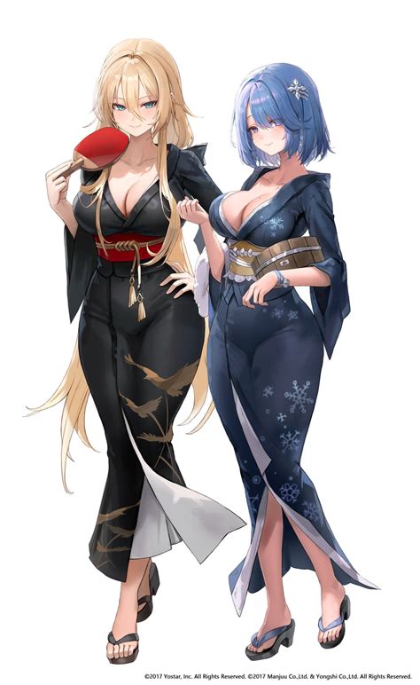 Bismarck Chapayev And Bismarck Zwei Azur Lane Drawn By Freng Danbooru