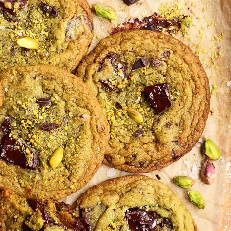 Salted Pistachio Chocolate Chunk Cookies Artofit