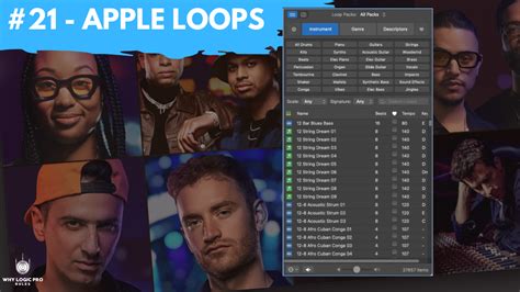 Apple Loops The 1 000s Of Free Loops That Come W Logic Pro