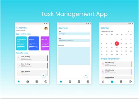 Task Management App UI Design On Behance