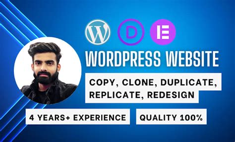 Copy Redesign Duplicate Replicate Wordpress Website By Umairweb4639