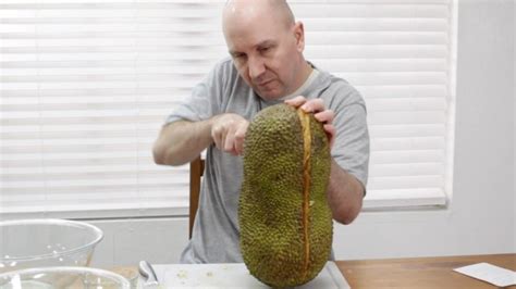 Jackfruit How To Cut And Eat It Taste Test