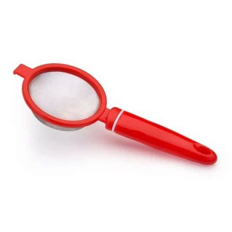 Red Plastic Tea Strainer For Kitchen At Rs 20piece In Rajkot Id 26856674862