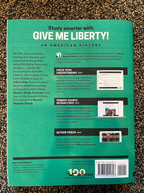 Give Me Liberty An American History By Lisa Mcgirr Eric Foner And