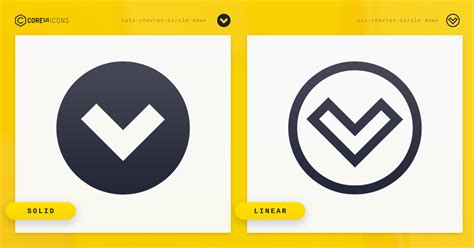 Chevron Circle Down Icon Solid CoreUI Icons SVG JavaScript TypeScript Webfont
