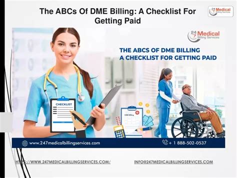 Ppt The Abcs Of Dme Billing A Checklist For Getting Paid Powerpoint