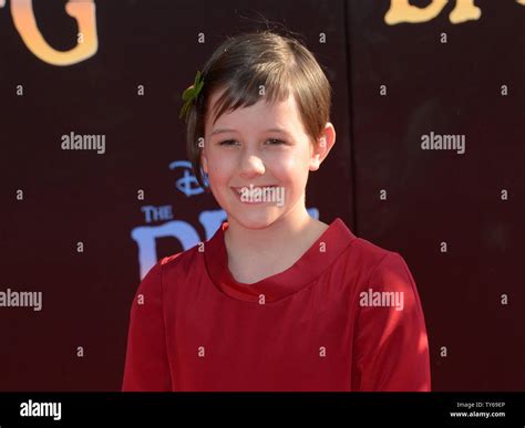 Cast Member Ruby Barnhill Attends The Premiere Of The Motion Picture