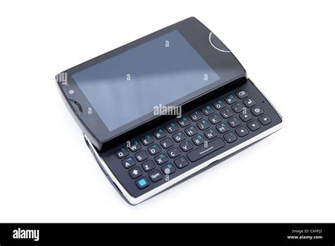 Smart Phone With Qwerty Keyboard Stock Photo Alamy