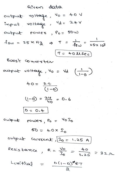 [solved] the output voltage of a dc dc converter is maintained at vo