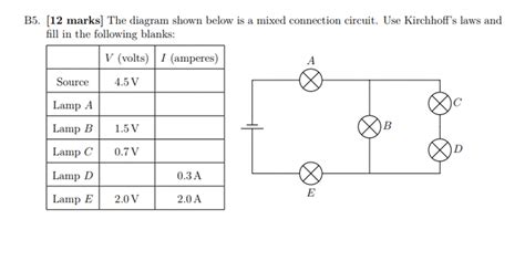 Get Answer B5 12 Marks The Diagram Shown Below Is A Mixed