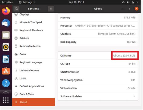 How To Check Linux Ubuntu Version With Terminal GUI