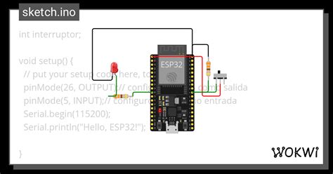 Proyecto Sesión 2 Wokwi Esp32 Stm32 Arduino Simulator
