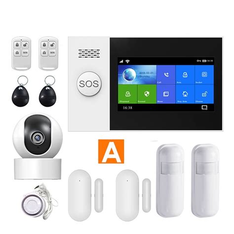 Ys Pg107 Tuya Security Alarm System Kit Smartlife App Control With Ip Camera Auto Dial Motion