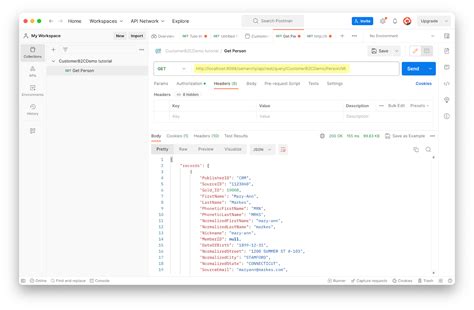 Query Data Via The Rest Api