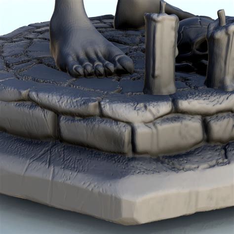 3d Printable Bael Infernal Daemon Presupported Version 2 Darkness Chaos Medieval Age