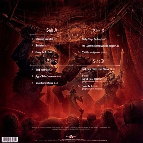 Blind Guardian A Night At The Opera Remixed And Remastered 2 Lps Jpc