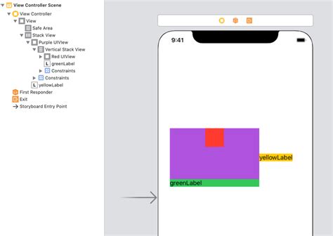 Ios Make Uistackview Hug Its Content Stack Overflow
