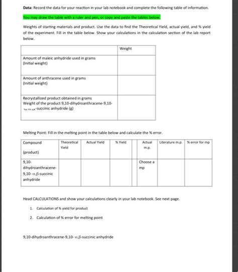solved diels alder reaction are you completing this
