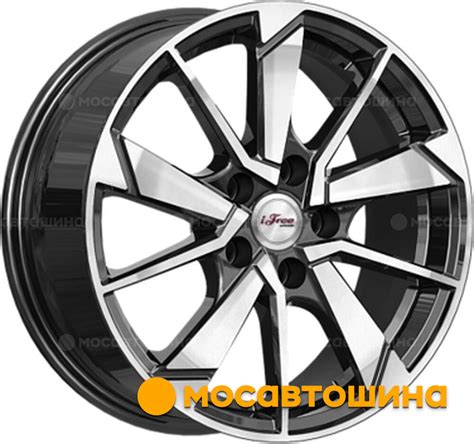 Купить iFree Зиплайн 6.5x16/5x100 ET 38 Dia 57.1 блэк джек
