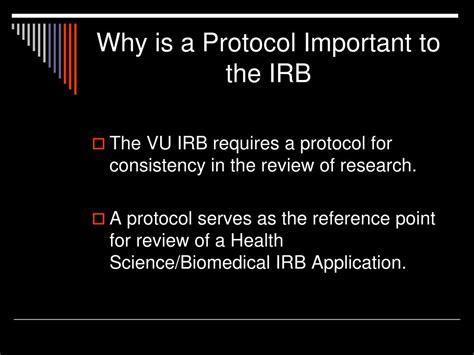 Ppt Writing An Irb Protocol Powerpoint Presentation Free Download Id4641934