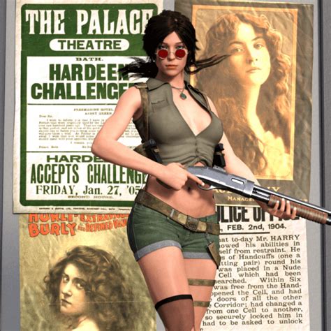 Laracroft 3d Render Renderhub Gallery