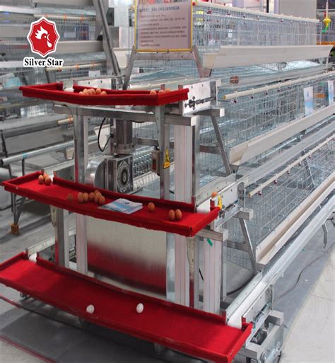 chicken raising a frame layer cages 3 4tier soncao layer poultry farm