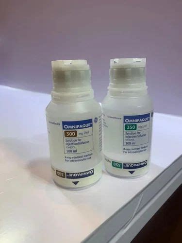 Omnipaque 300 Mg Iohexol Injection At ₹ 1250vial Hind Nagar Omnipaque 300 Mg Iohexol Injection At ₹ 1250vial Hind Nagar