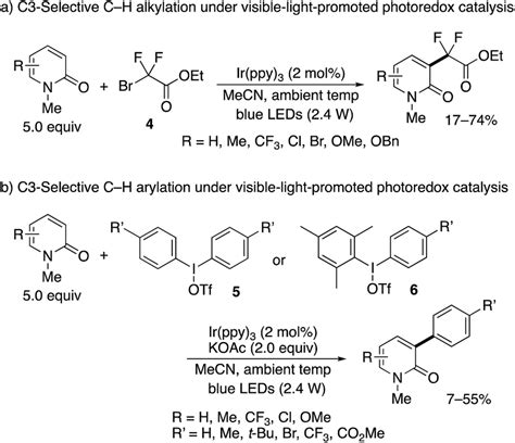 C3 Selective Alkylation And Arylation Of 2 Pyridones Under Download Scientific Diagram