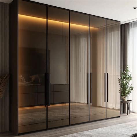 Glossy Living Room Cabinet