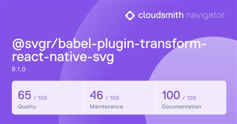 svgr babel plugin transform react native svg 8 1 0 npm package
