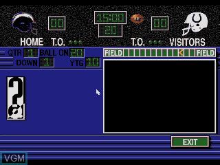 Nfl Football Trivia Challenge For Sega Mega Cd The Video Games Museum