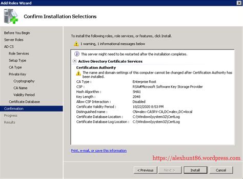 Setup SSL Certificates For VSphere Lab Part Configuring CA Server