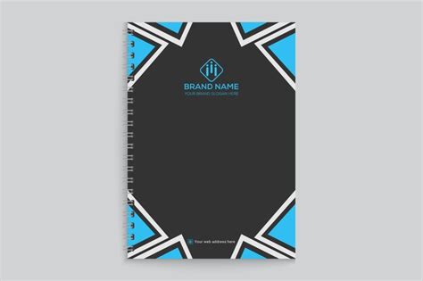 Premium Vector Elegant Notebook Cover Design