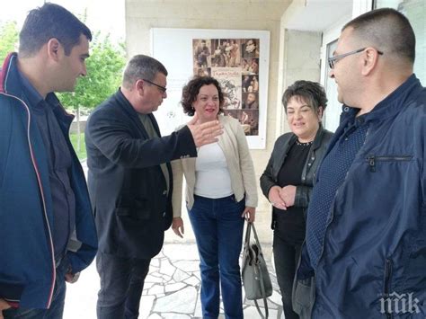 Кандидатът за евродепутат Ивелина Василева Сега в Камено работи европейският фонд „Солидарност