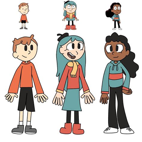 I Drew Hilda Frida And David R Hildatheseries