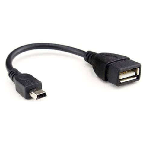 MINI USB Audio Cable Mini Port OTG Cable Adapter Auto USB Flash U Disk Music V3 Line 38137
