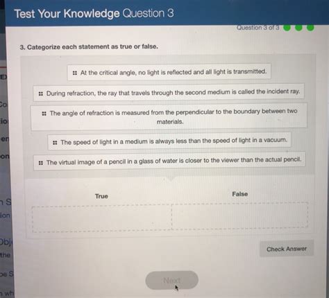 solved test your knowledge question 3 question 3 of 3 3