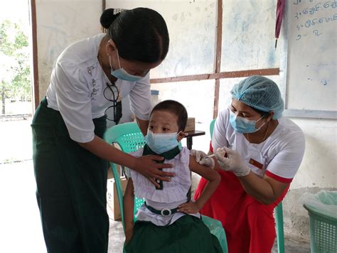 ပုဏ္ဏားကျွန်းမြို့နယ်၌ ၅ နှစ်မှ ၁၇ နှစ်အထိ ကျောင်းသား၊ ကျောင်းသူများအား ပထမအကြိမ်နှင့်ဒုတိယအကြိမ