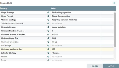 Hortonworks Dataflow Apache Nifi Consume Kafka Merge Content