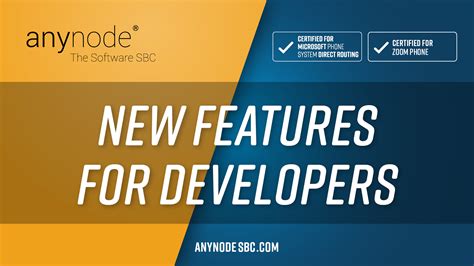 Release 48 Anynode The Software Sbc