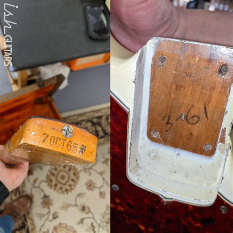 1961 Fender Jazz Bass Refin Stacked Knobs Olympic White Ish Guitars