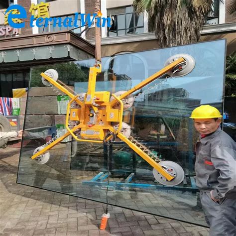 400kg Glass Handler Curtain Wall Installation Vacuum Lifter Suction Cup