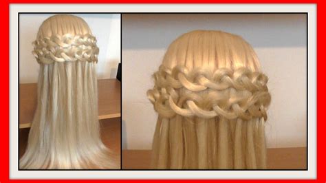 Double Loop Knott Braid Hairstyle Hairglamour Styles Hairstyles