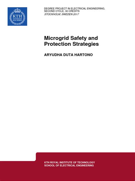 Microgrid Protection Strategy Pdf Distributed Generation Electrical Grid