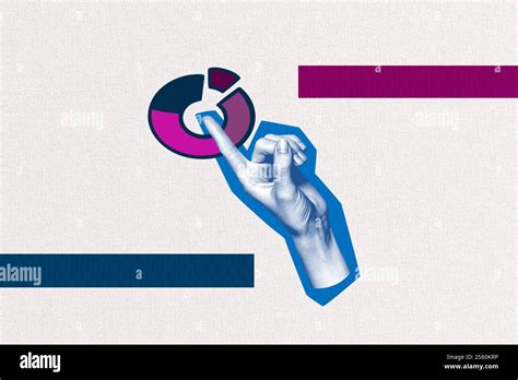 Template Collage Design Trend 3d Sketch Of Hand Silhouette Showing Finger Point Touch Body