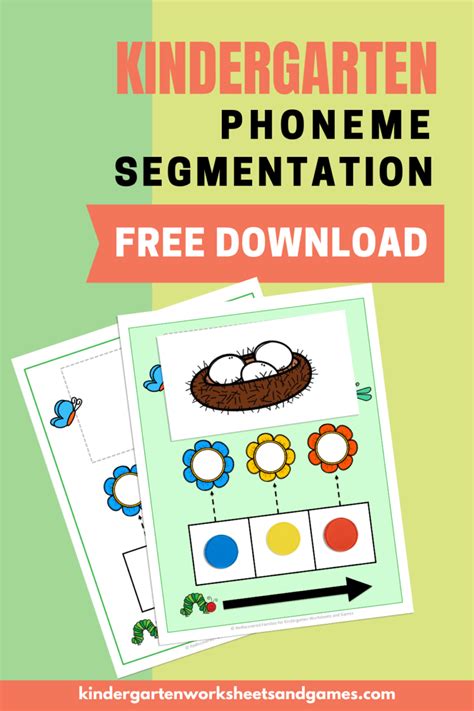 phoneme segmentation in kindergarten teaching strategies for reading