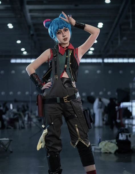 League Of Legends Arcane Act Ii Jinx “powder” Premium Cosplay Costume