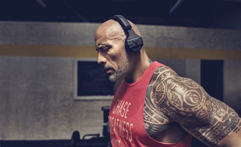 The Rock And Under Armour Team Up For Sweat Proof Gym Headphones Maxim