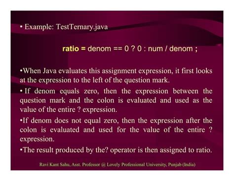 Operators In Java Pdf Programming Languages Computing